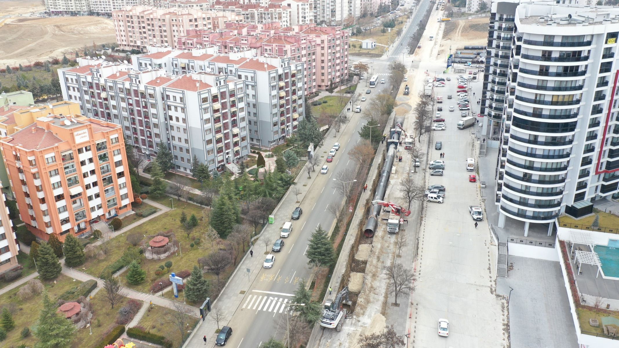 Polatlı İçme Suyu Hattının 65 Kilometresi Tamam