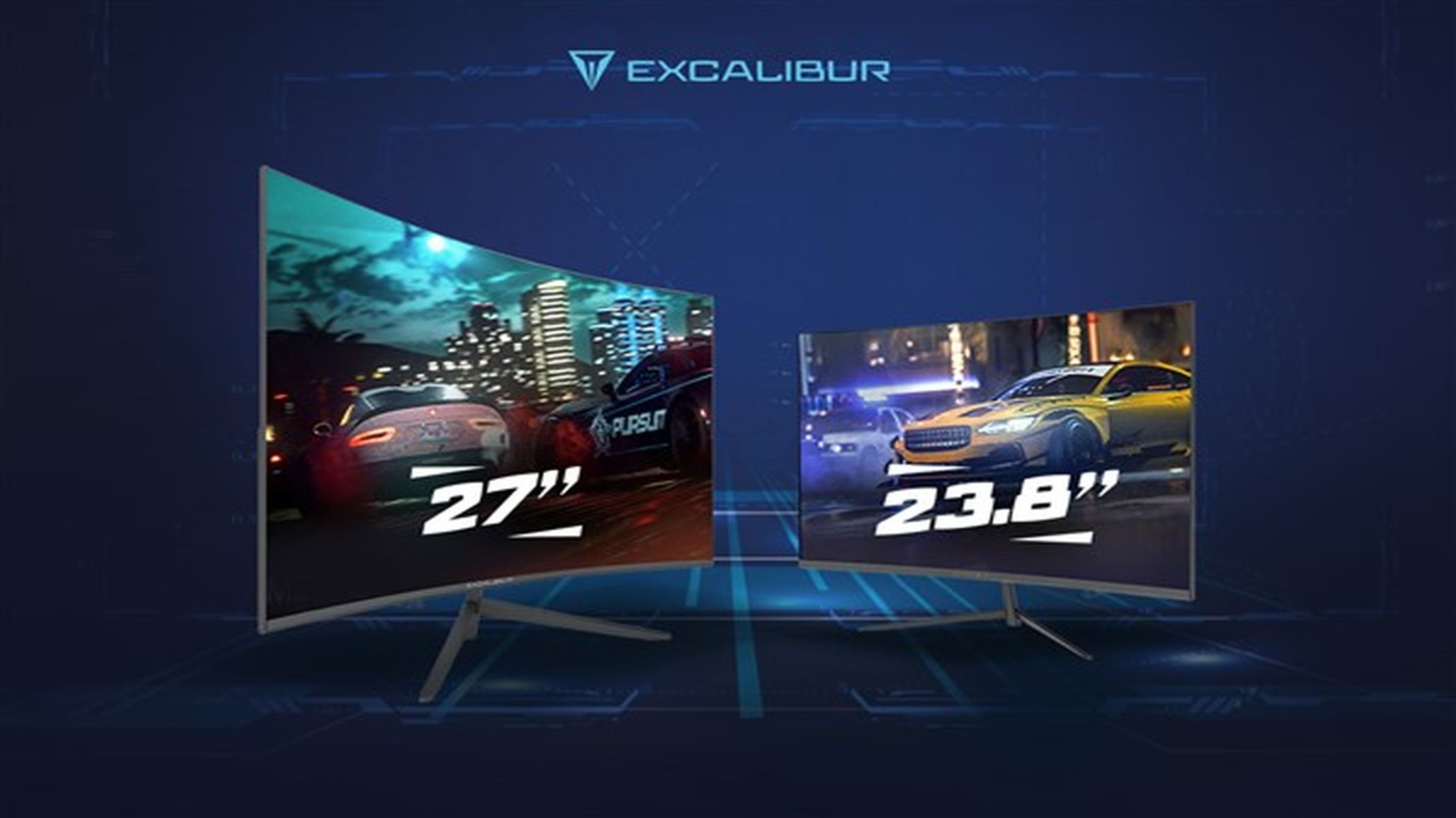 การเล่นเกมสนุกยิ่งขึ้น การทำงานมีประสิทธิภาพยิ่งขึ้นบนจอภาพ Excalibur