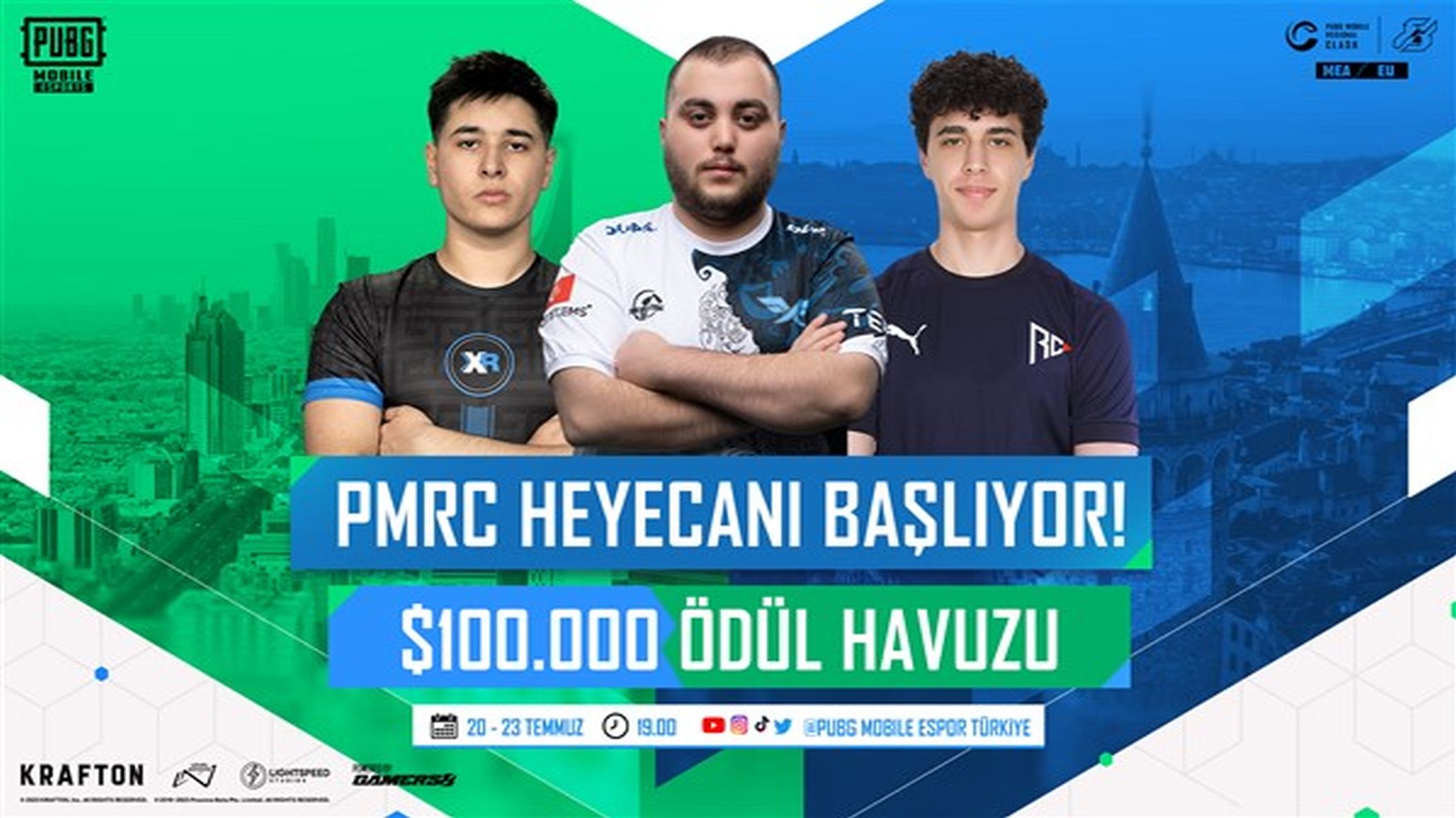 3 ทีมจากตุรกีจะต่อสู้กันใน PUBG MOBILE Regional Clash Tournament