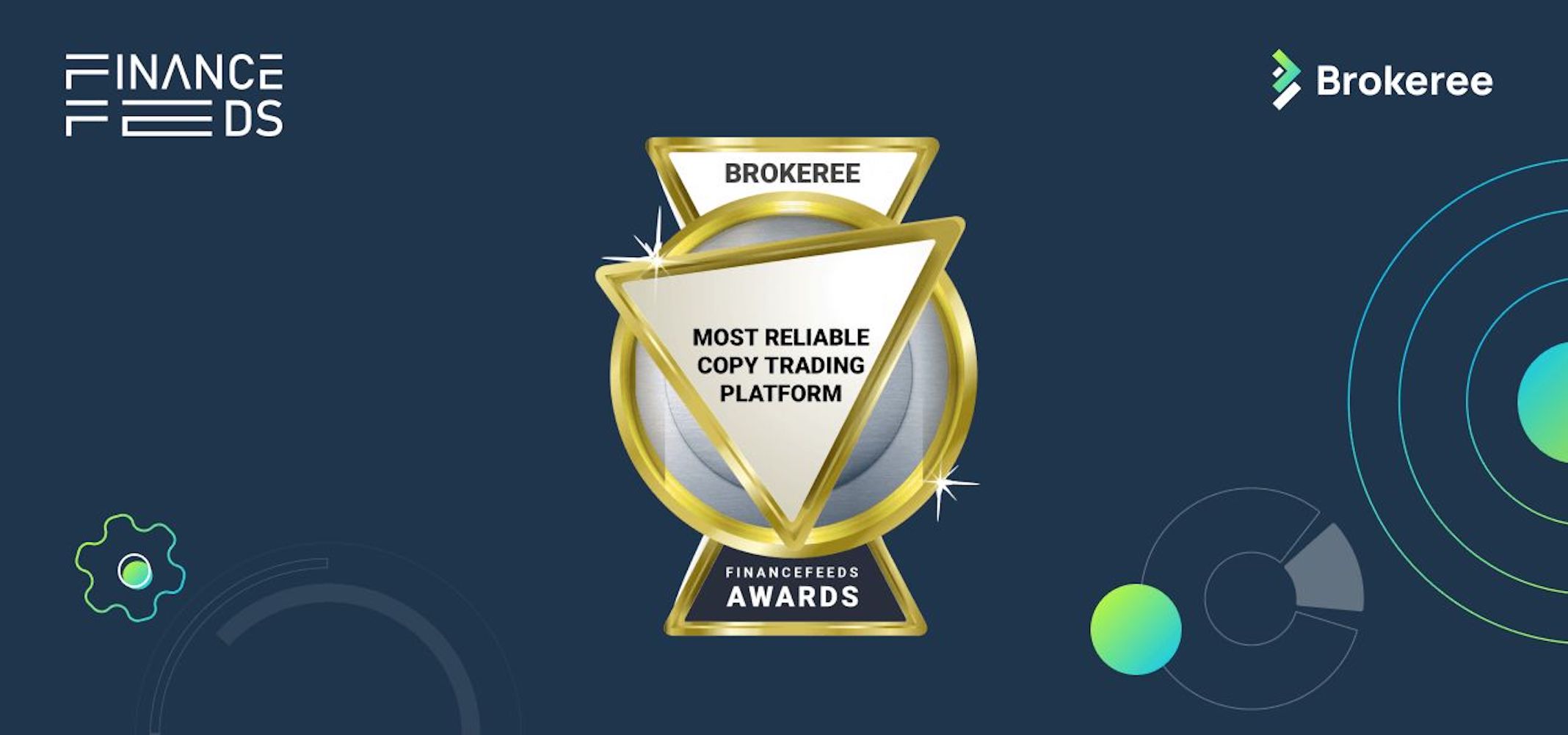 Brokeree Solutions, FinanceFeeds Awards 2023에서 "가장 신뢰받는 카피 트레이딩 플랫폼" 상 수상