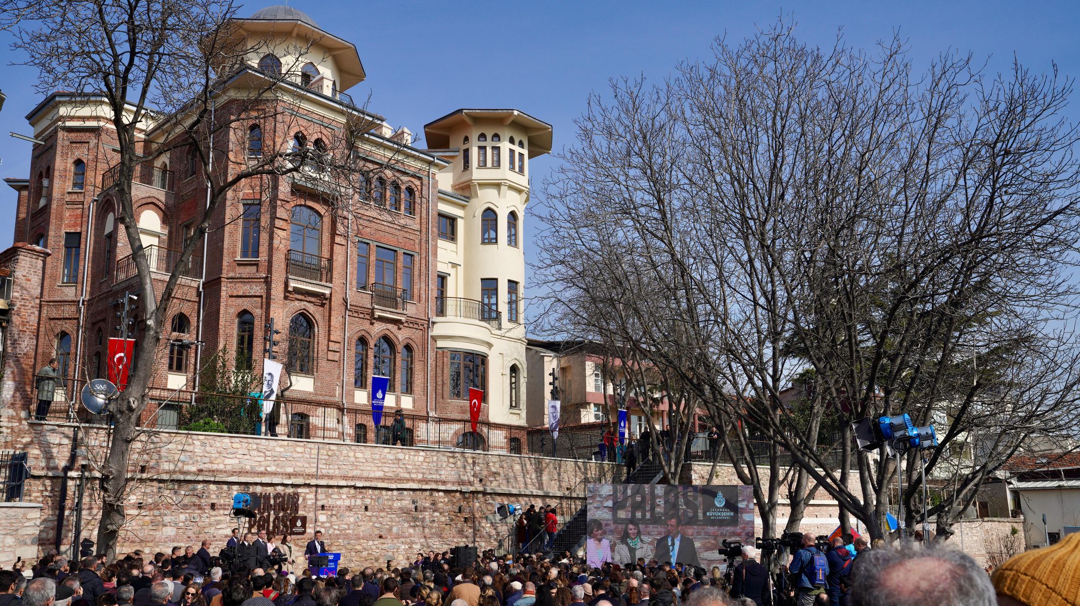 Historical Bulgur Palace Opened to the Use of Istanbulites
